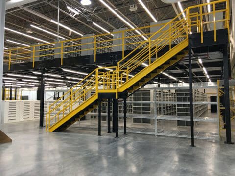 Warehouse Mezzanines | Modular Offices - RMH Systems