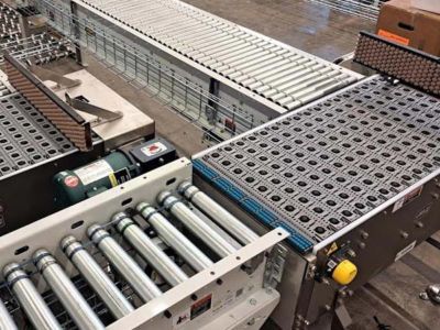 Activated Roller Belt Conveyors | RMH Systems, Inc.